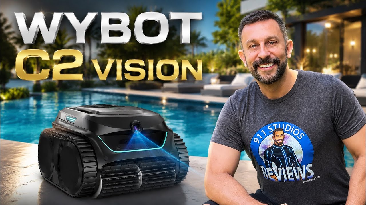 WYBOT C2 VISION - Pool Perfection, In Full View - YouTube