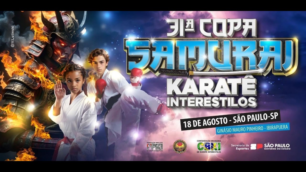 31º COPA SAMURAI DE KARATE INTERESTILOS - PARTE 1 - YouTube