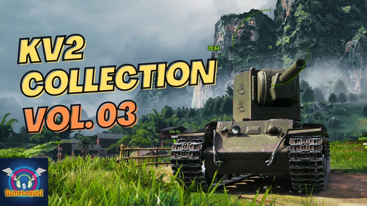 KV2 Collection Vol. 03 | World of Tanks #gameplay #games #gaming # ...