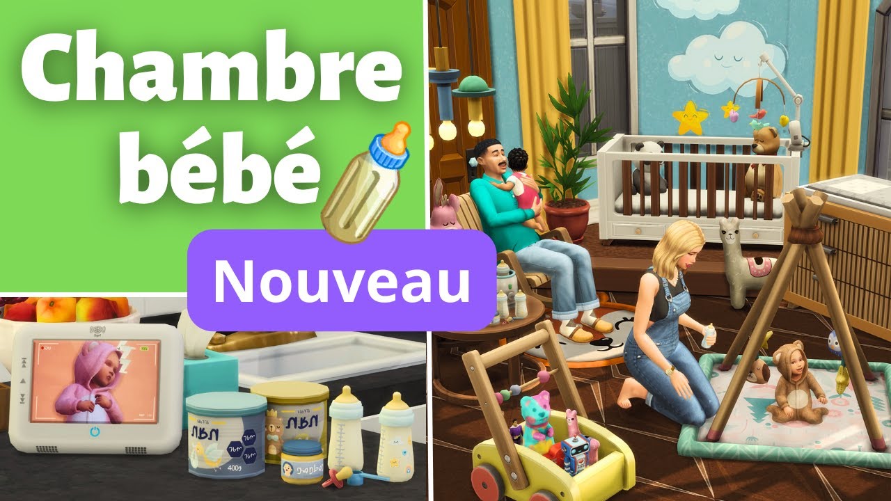 Nouveau contenu CC pour bébé - Les Sims 4 - YouTube