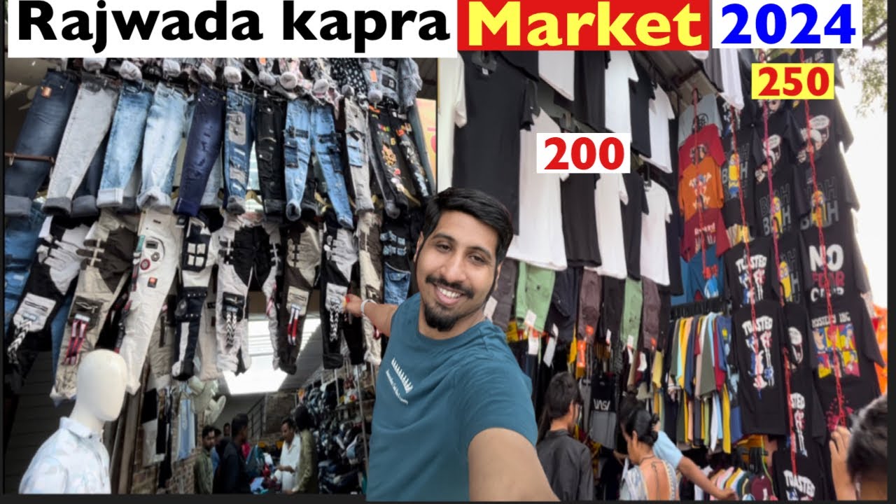 rajwada kapda market|| rajwada street kapra market|| Indore Rajwada ...