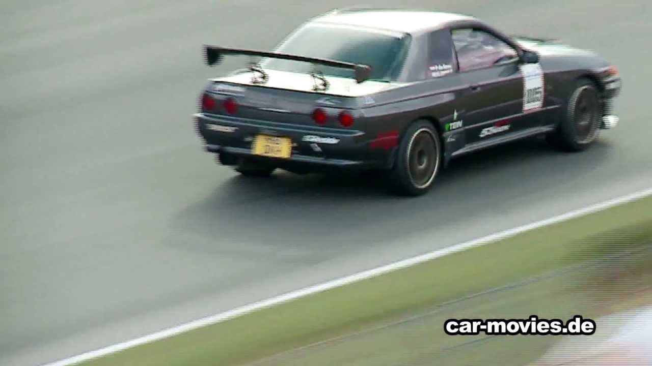 700 HP Time Attack Nissan Skyline R32 Backfire car-movies.de - YouTube
