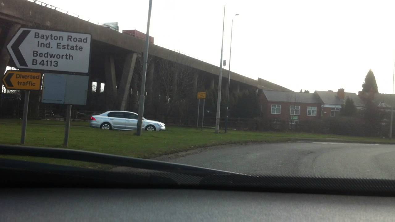 Novotel Roundabout. From M6 to Longford. - YouTube