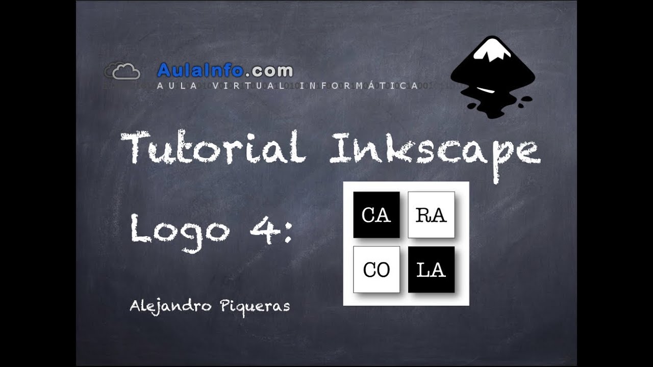 Tutorial Inkscape. Logo 4: Caracola - YouTube