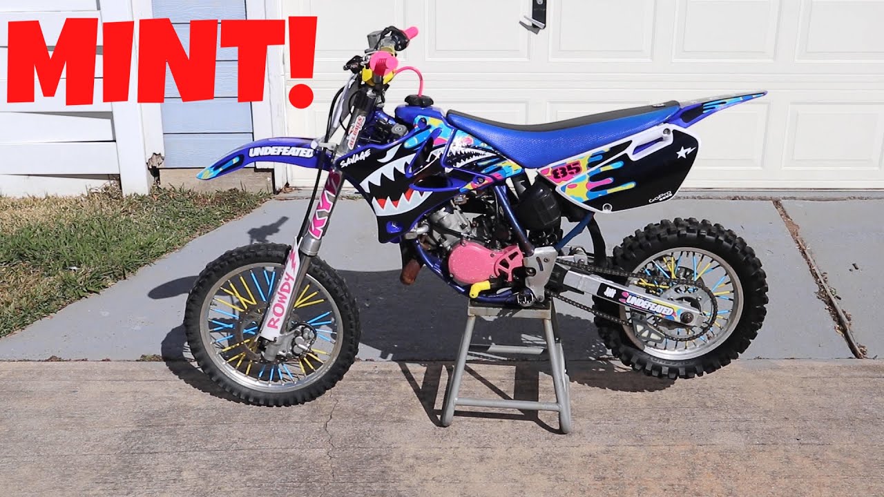 2003 YZ85 Transformation First Look After Rebuild - YouTube