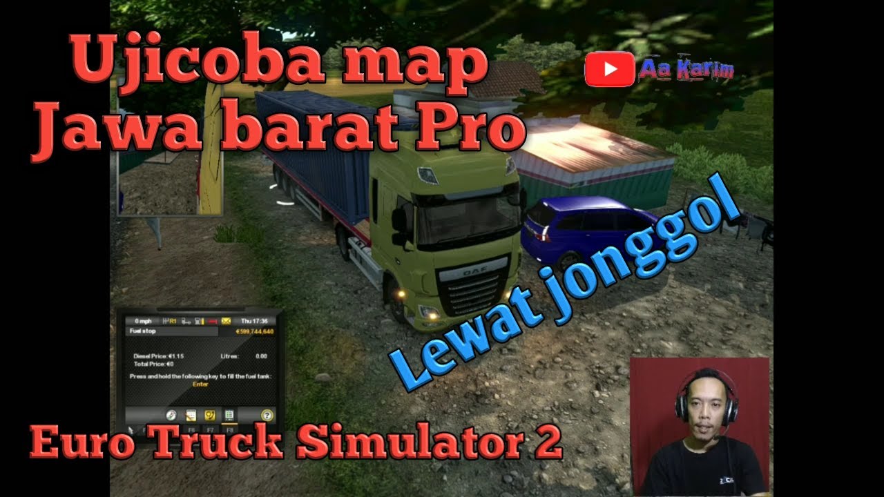 Review Map Jawa Barat Pro || Ets2 mod indonesia - YouTube