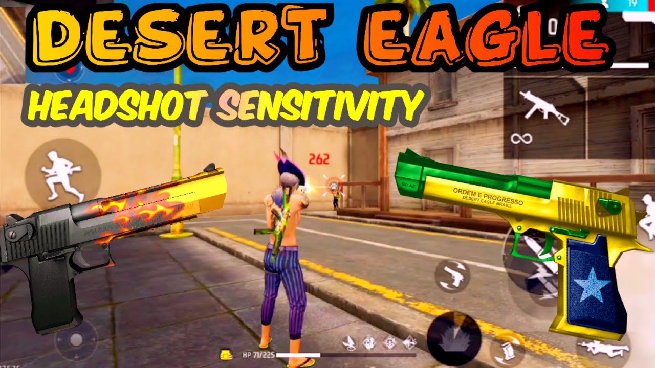 (Secret) Desert Eagle Headshot Sensitivity | Desert Eagle One Tap Trick - YouTube