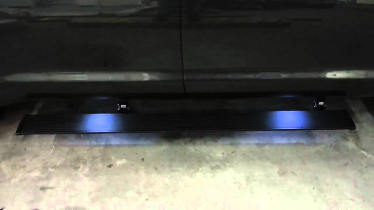 Automatic Retractable Step Bar - YouTube