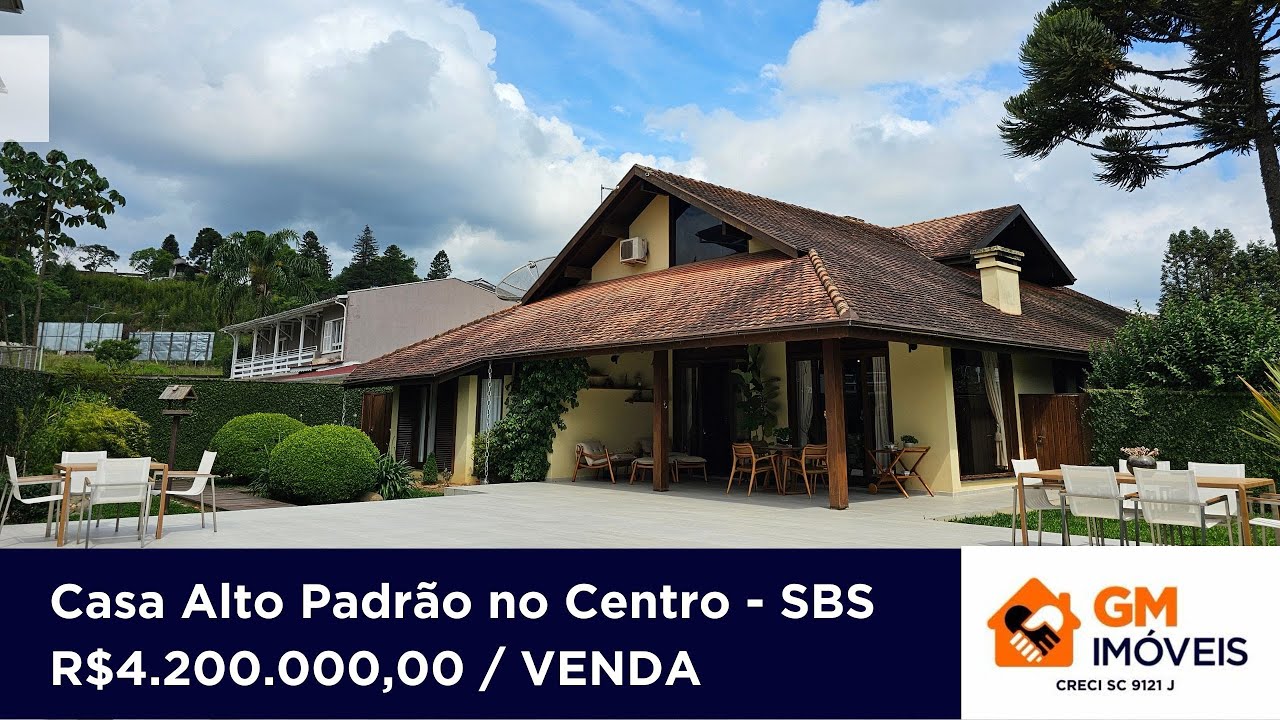 CASA DE ALTO PADÃO NO CENTRO - SBS - YouTube