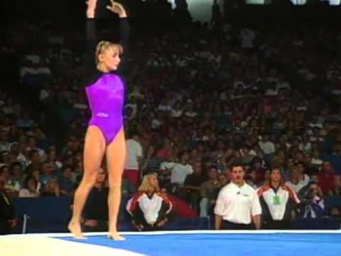 Shannon Miller - Floor Exercise - 1995 U.S. Gymnastics Championships - Women - All-Around