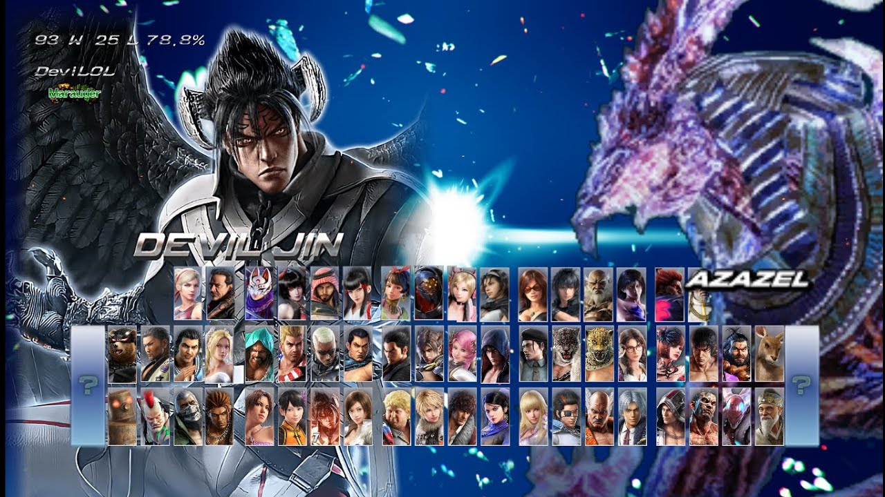 Tekken 7 Devil Jin vs Azazel (Mod) [ultrahard} - YouTube