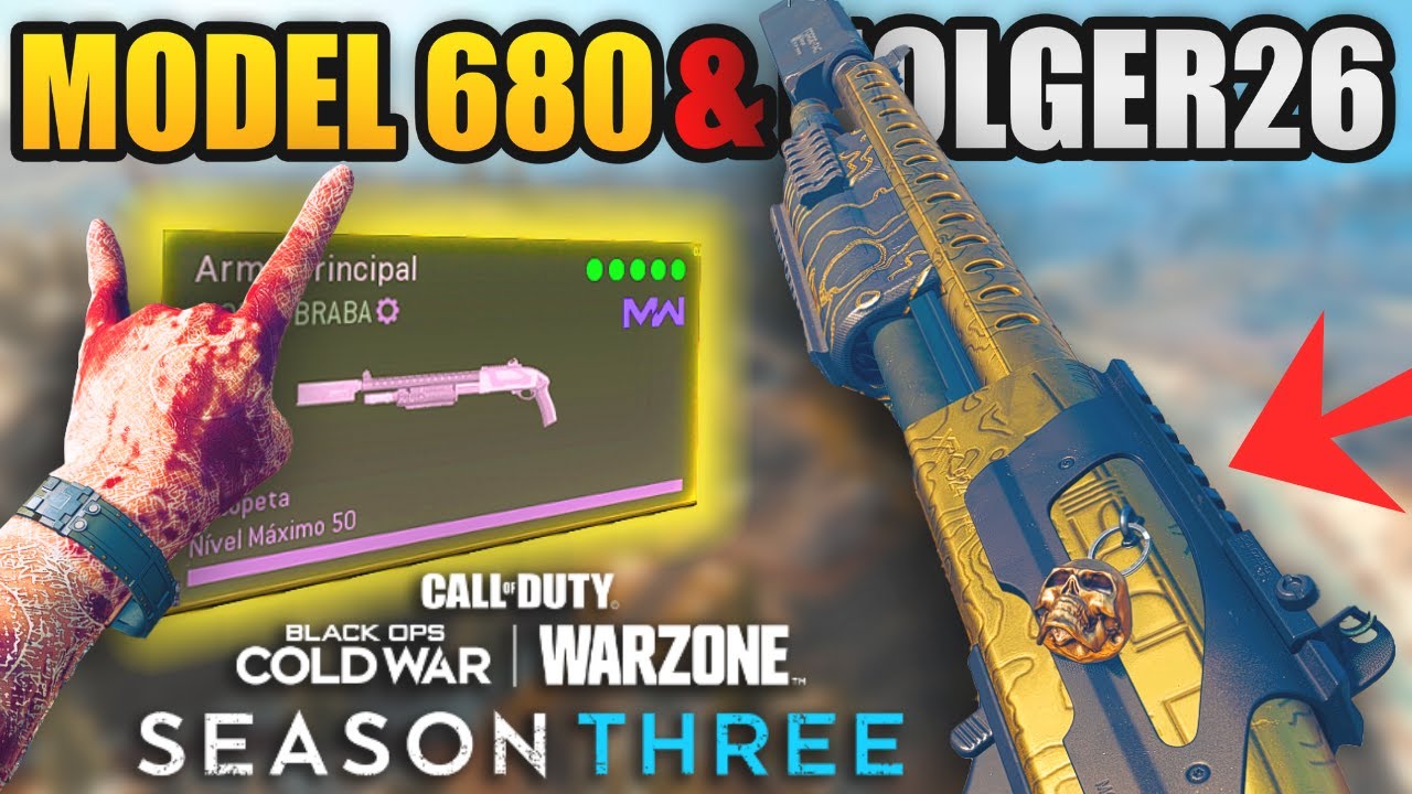 MODEL 680 e HOLGER 26 COMBO EXÓTICO na SEASON 3 | COD WARZONE - YouTube