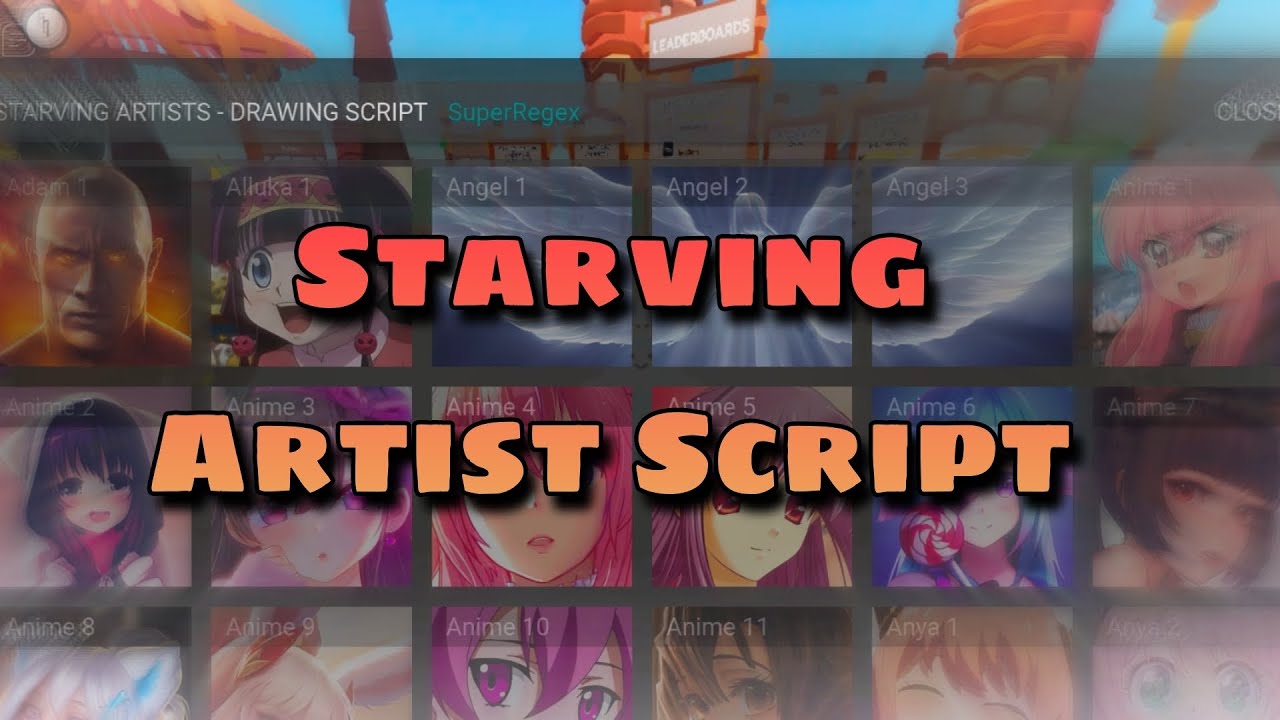 Starving Artist Script | Hydrogen - Fluxus - Delta - Arceus x Executor ...