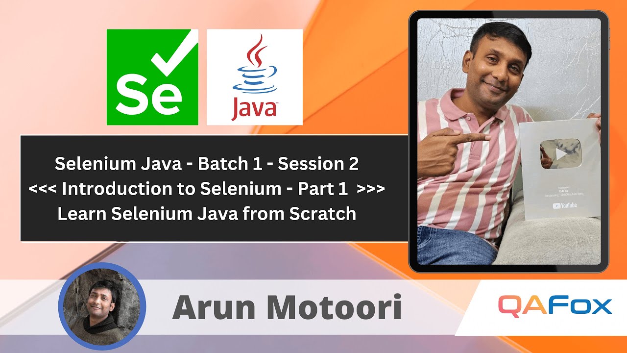 Day 2 Introduction To Selenium Part 1 Selenium Java Batch 1 0918
