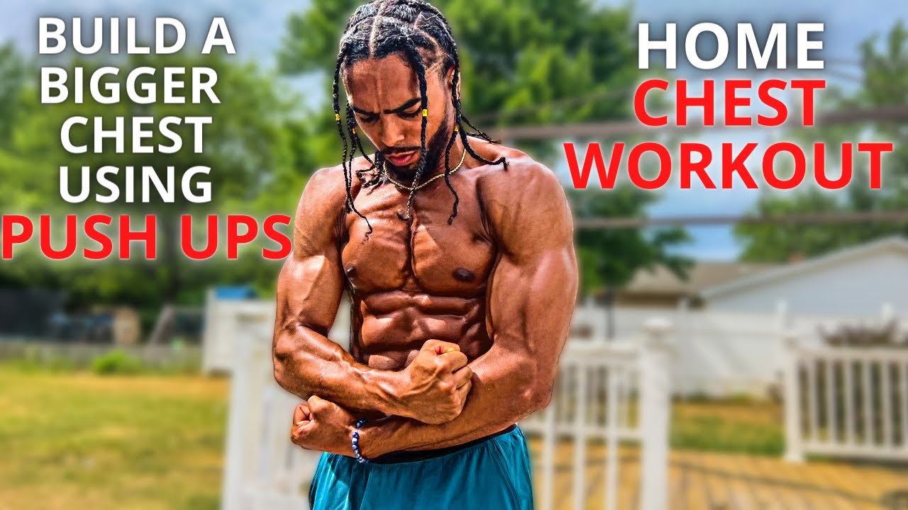 Build A Bigger Chest Using Push Ups | Effective Push Up Routine - YouTube
