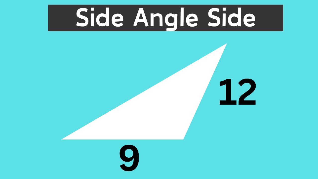 Area of Triangle using "Side Angle Side"-Geometry Help - YouTube