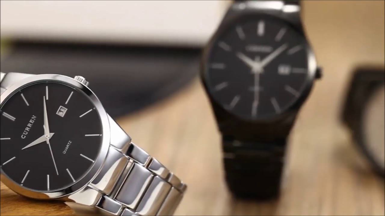 Reloj Curren 8106 Elegante - YouTube