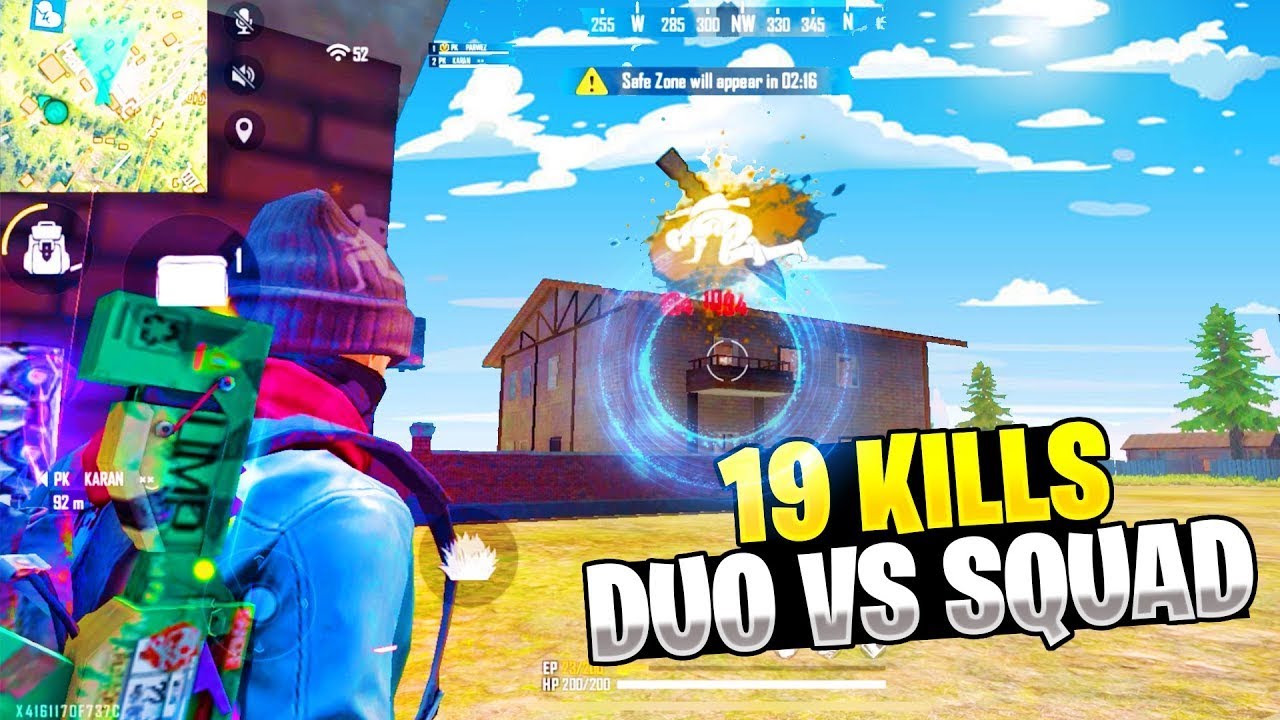 Free Fire 19 Kill Best Woodpecker Gun // yansh official gaming - YouTube