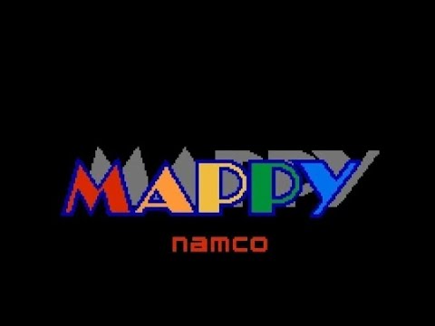 MAPPY arcade gameplay freeplay - YouTube