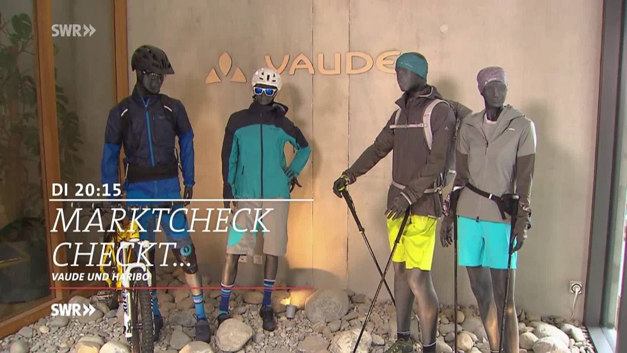 "Marktcheck checkt ... Vaude und Haribo", SWR Fernsehen - YouTube