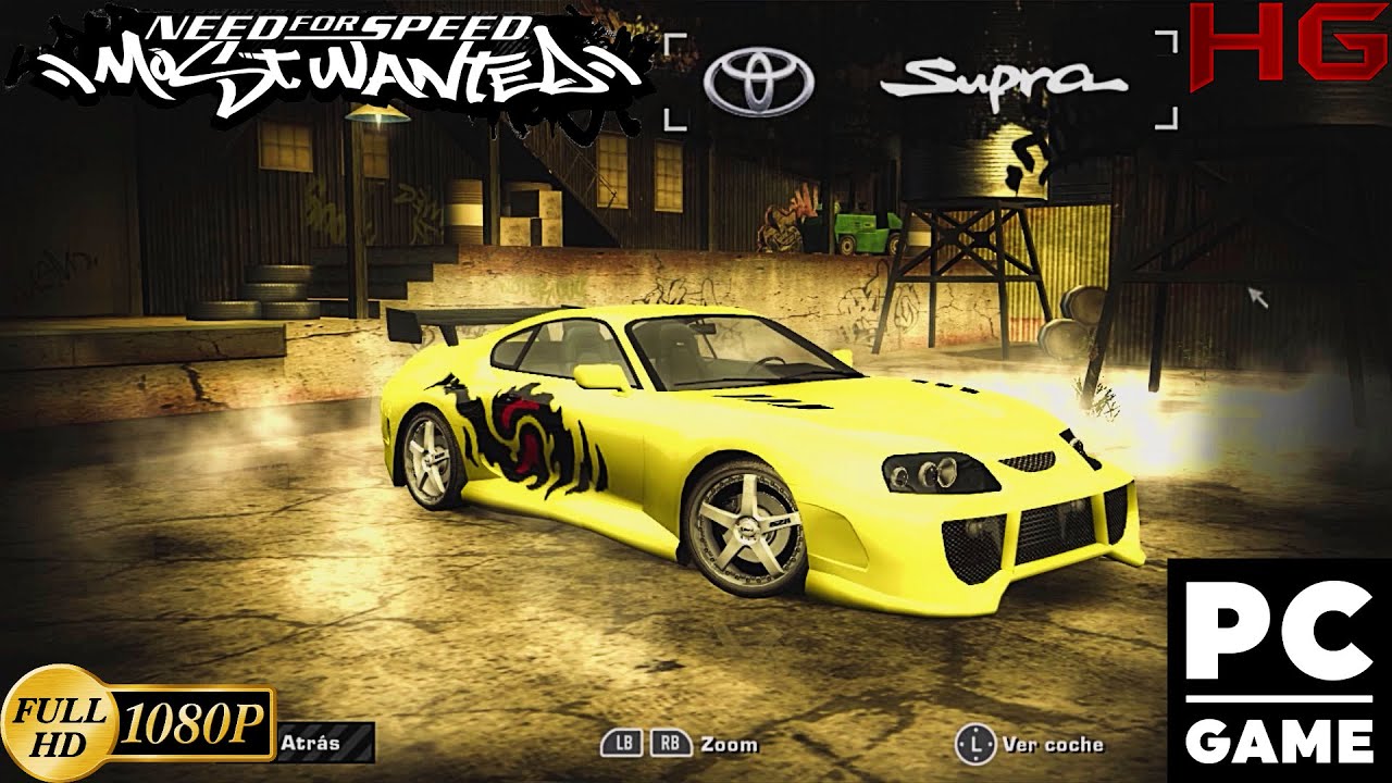 Need For Speed™: Most Wanted (2005) l Como Hacer El Toyota Supra De ...