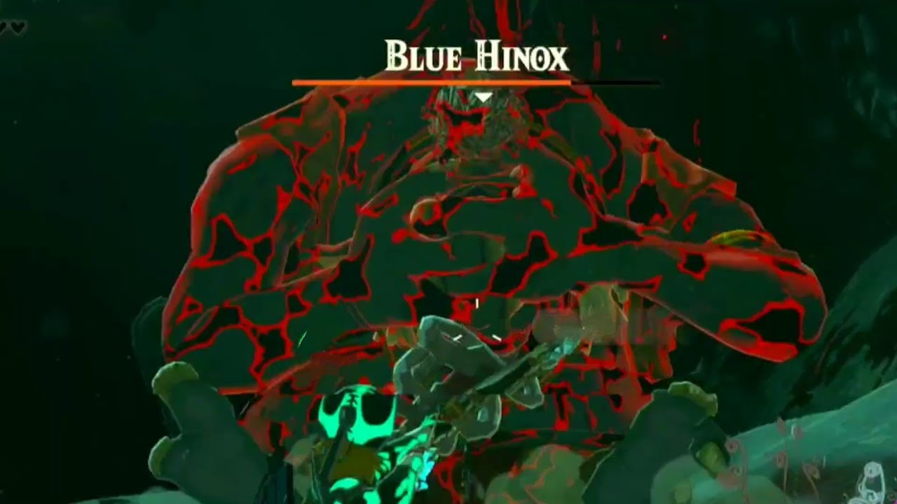Easiest Way to Defeat a Blue Hinox Zelda Tears Of The Kingdom - YouTube