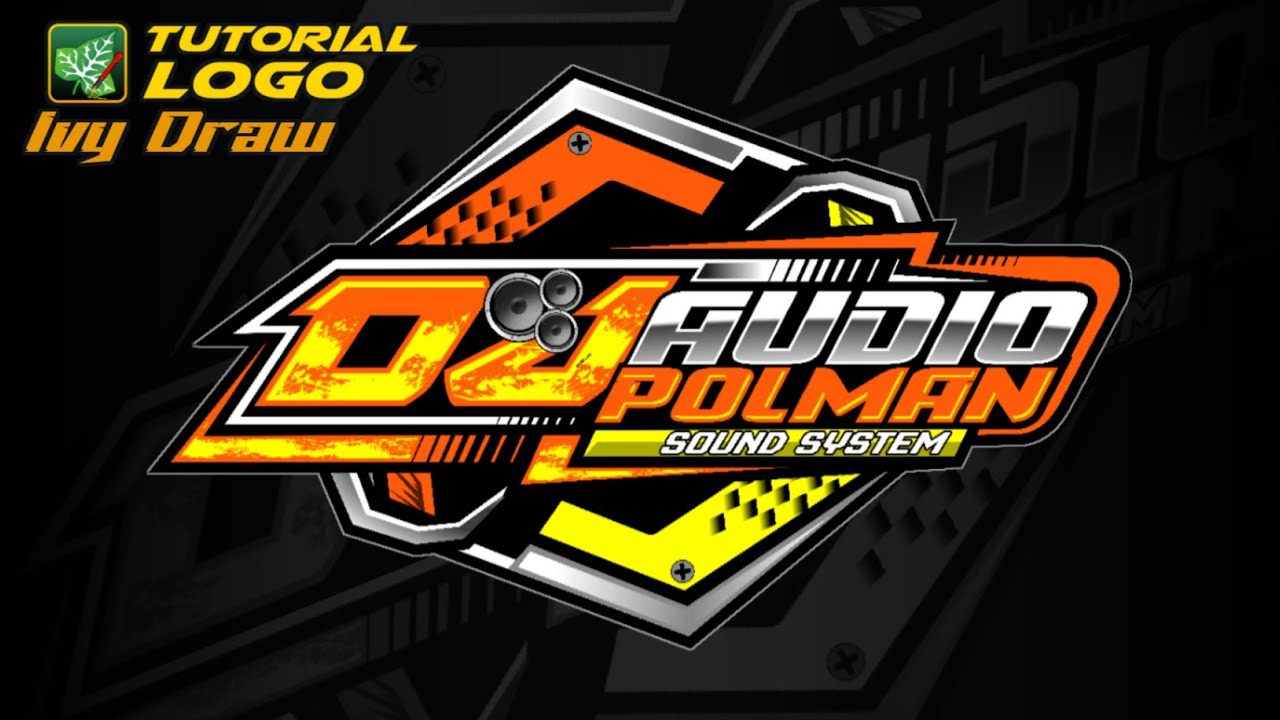 Tutorial Logo Di Apk Ivy Draw Cara Buat Logo Sound System🎧 Youtube