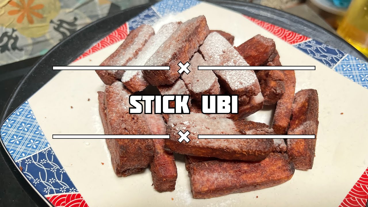 Resep mudah STICK UBI UNGU - YouTube
