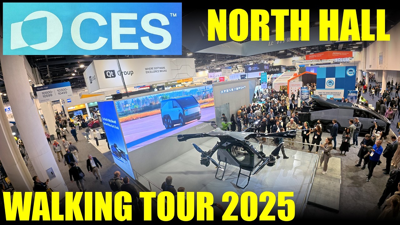 CES 2025 - North Hall - Show Floor Tour - Where Enterprise Meets ...