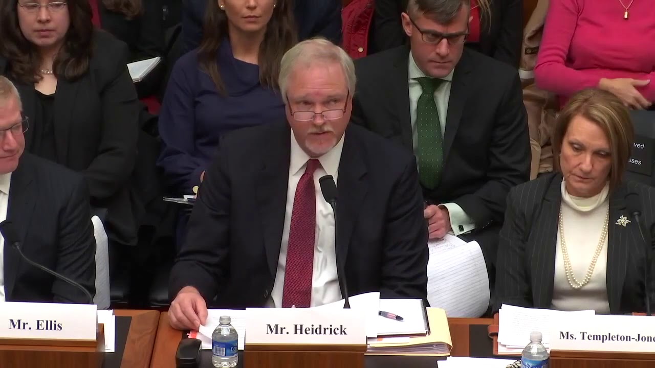 Chris Heidrick's Opening Statement Before US House of Representatives ...