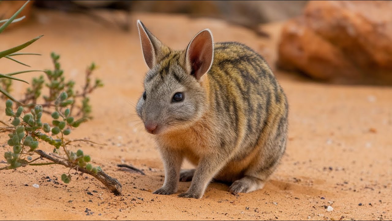 The Lesser Bilby Australia's Desert Dwelling Marsupial - YouTube