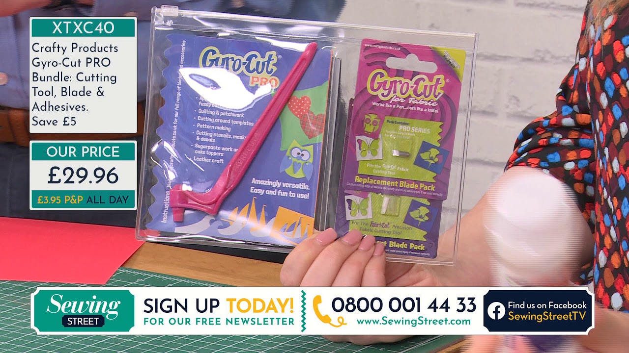 Sewing Street - 27/02/2020 - Noel from Crafty Products - YouTube