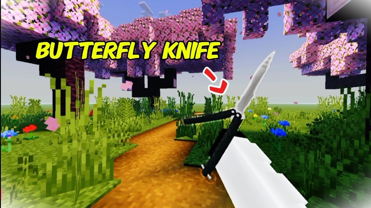 POV: you get a butterfly knife in minecraft - YouTube