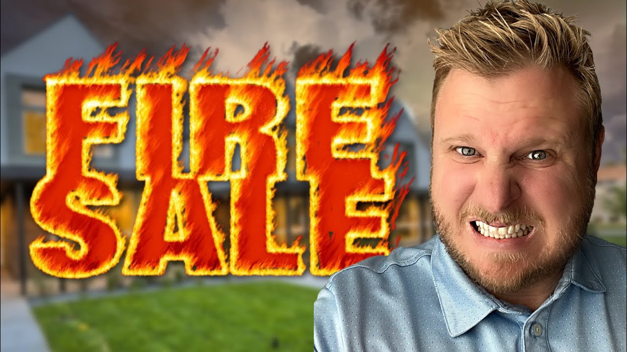 FIRE SALE Coming After Housing Recession News! Crash Next? - YouTube