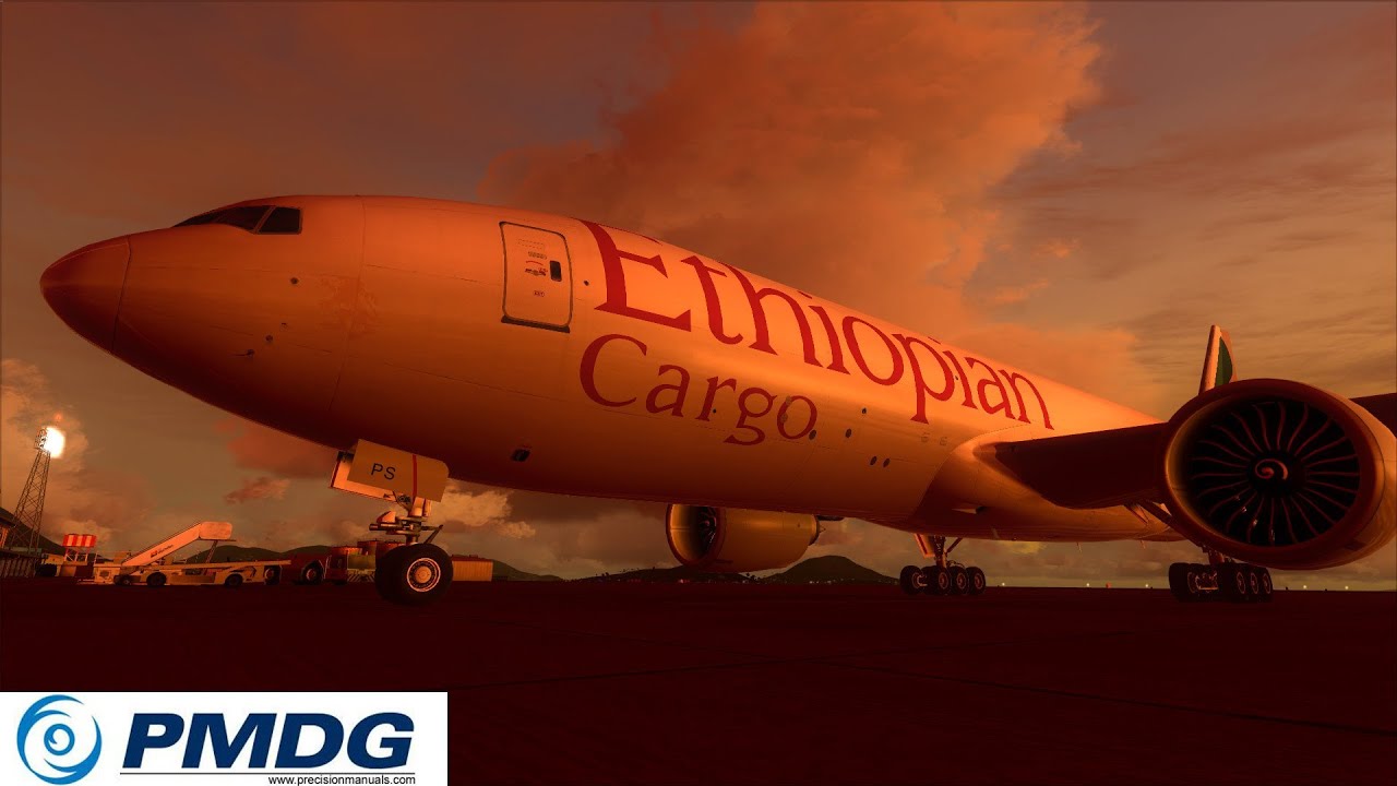 FSX PMDG 777 Flight from FSIA to VIDP [Start/Landing] Cockpitview - YouTube