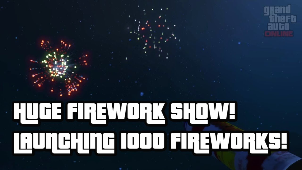 HUGE FIREWORK SHOW! LAUNCHING 1000 FIREWORKS OVER THE ALAMO SEA! (1000 ...