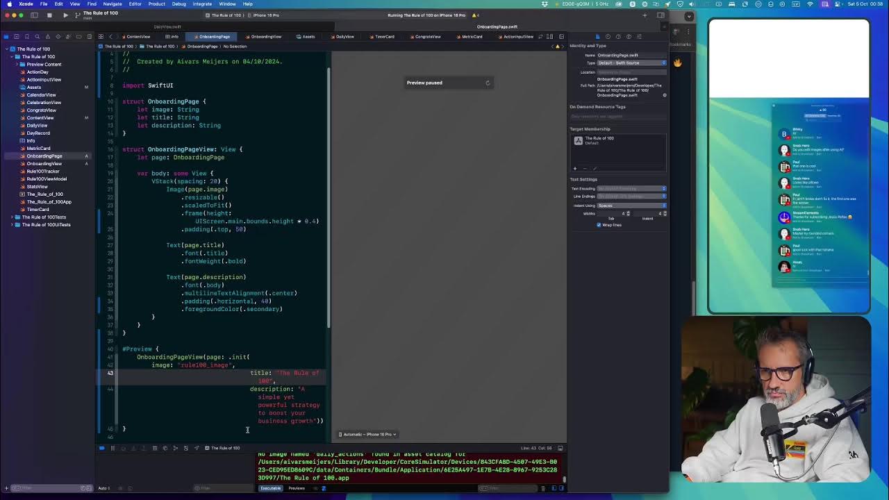 SwiftUI & Swift iOS Dev - Late night coworking - YouTube