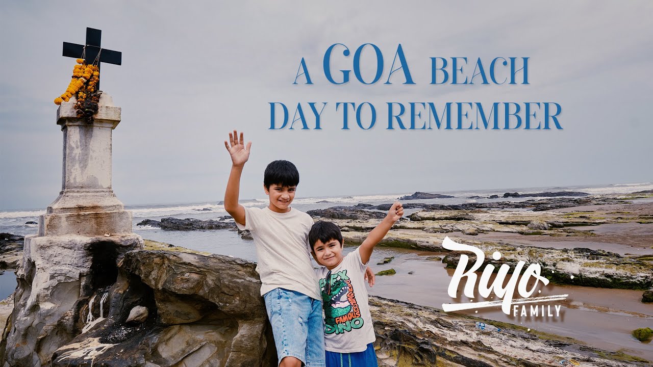 Vlog | Exploring the Morjim beach | Goa's scenery beauty | Riyo family ...