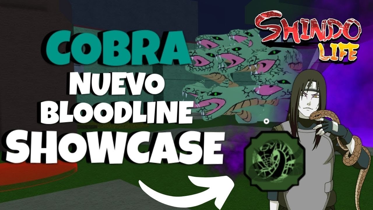 Cobra Bloodline Full Showcase | Shindo Life - YouTube