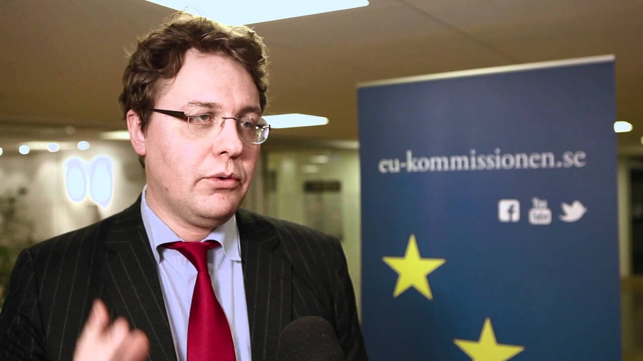 Pierre Schellekens, chef EU-kommissionen i Sverige - YouTube