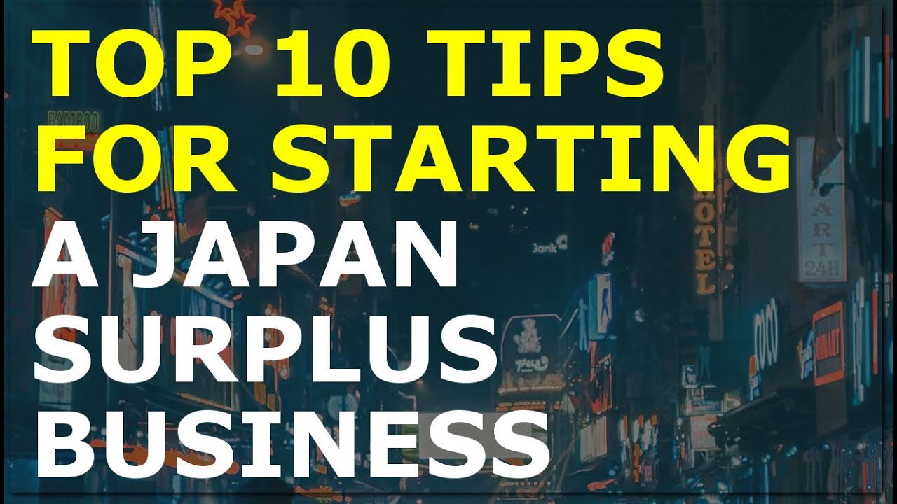 How to Start a Japan Surplus Business | Free Japan Surplus Business ...