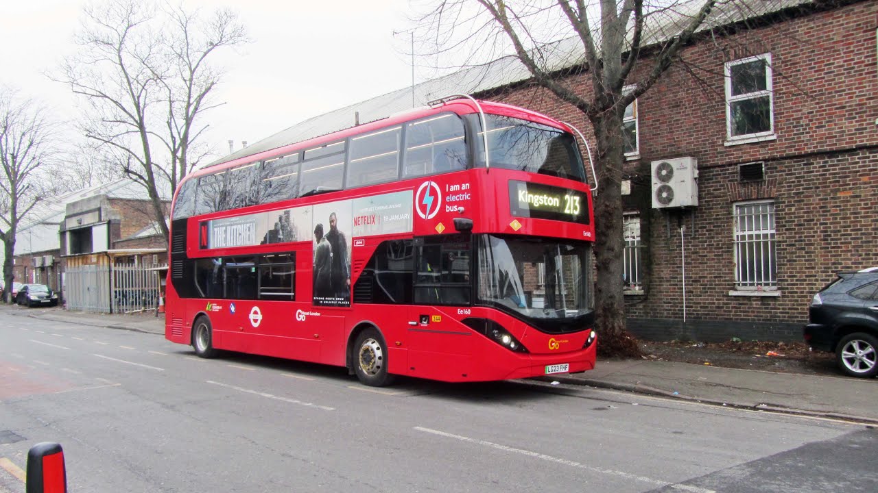 London Buses In Sutton, January 2024. - YouTube