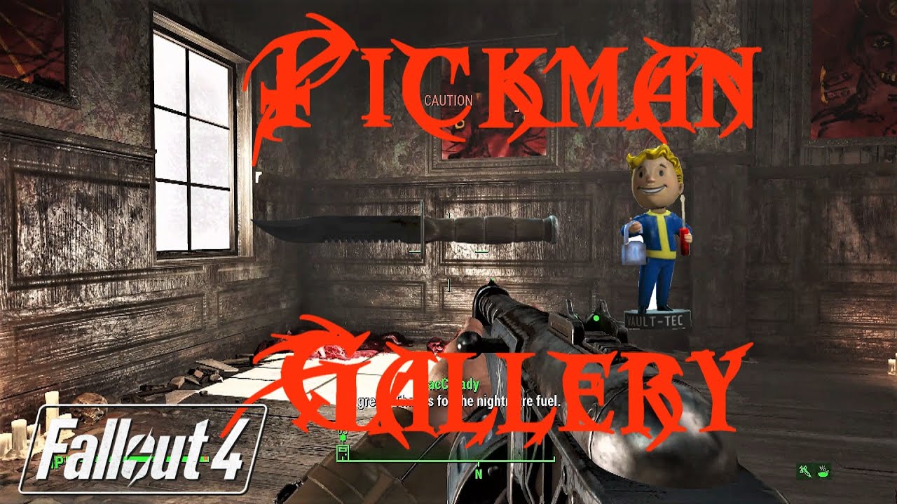 Pickman Gallery – A macabre place with the Lockpicking bobblehead and a ...