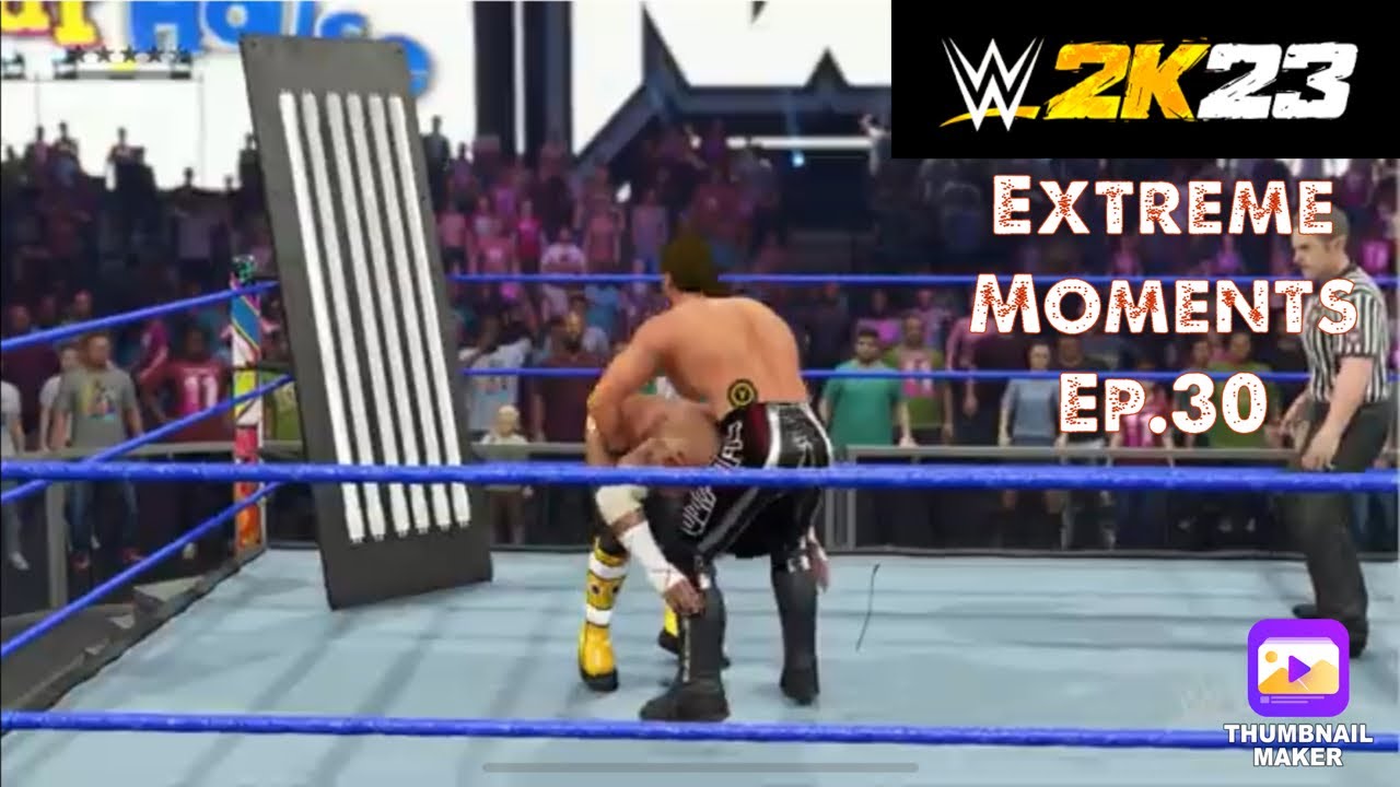 WWE 2K23 Extreme Moments Ep.30 (Featuring Light tube tables , guard ...