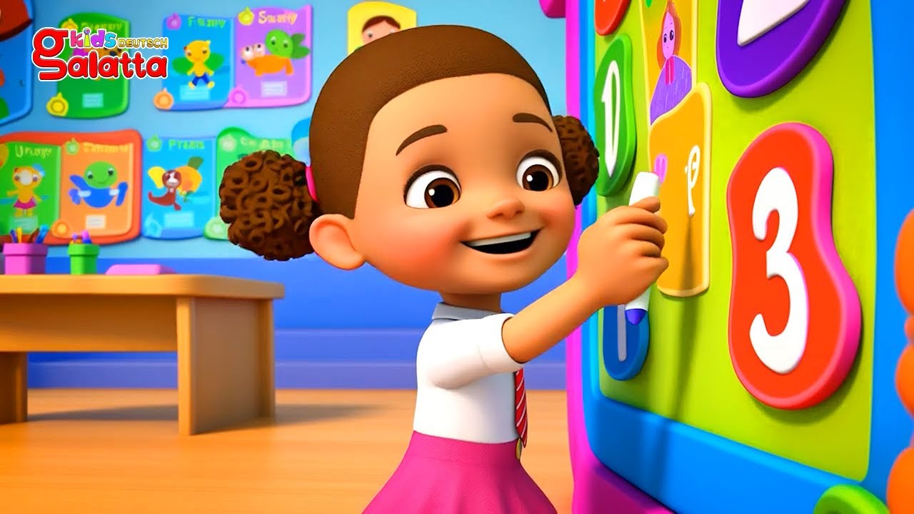 Zur Schule gehen - Going to School | German Nursery Rhymes for Children ...