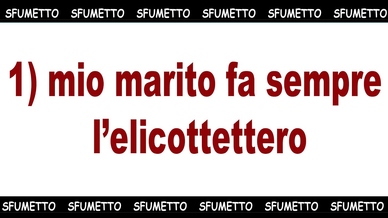 Battute divertenti e freddure squallide - YouTube