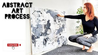 Abstract Art: Mark-Making Techniques - YouTube