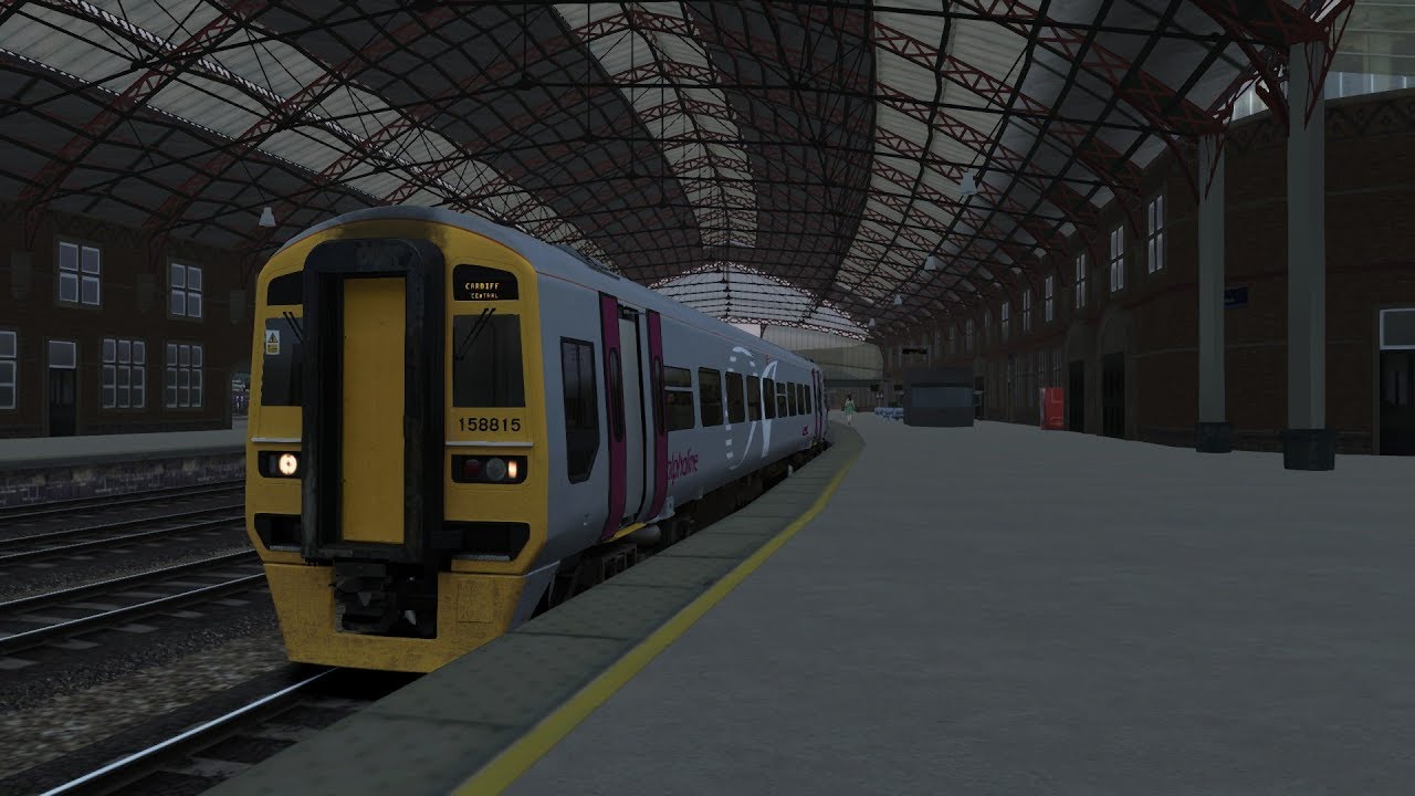 Train Simulator 2017, Driving AP class 158 enhancemnet Wessex trains ...