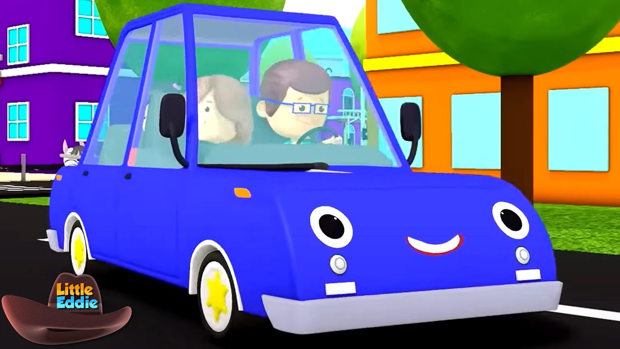 Wheels On The Car Go Round And Round and Rhyme for Kids - YouTube Music