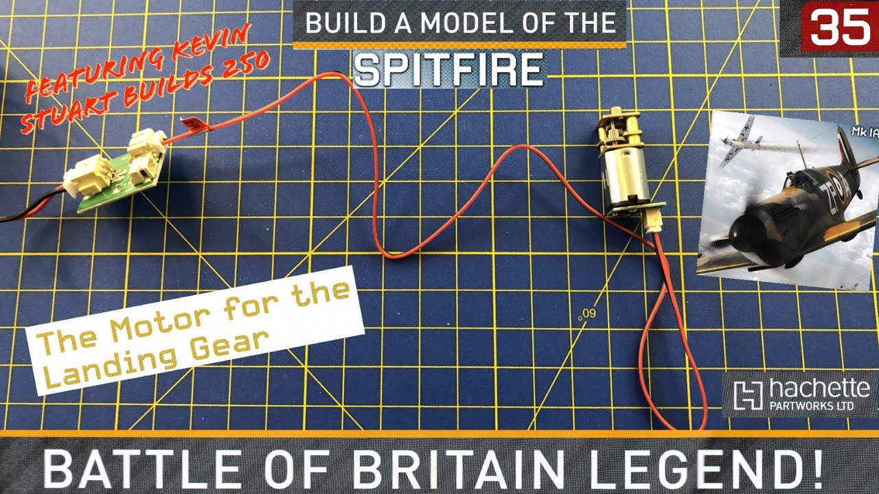 Build a model Spitfire Mk1A - Issue 35. A 1/18 Scale model aircraft ...